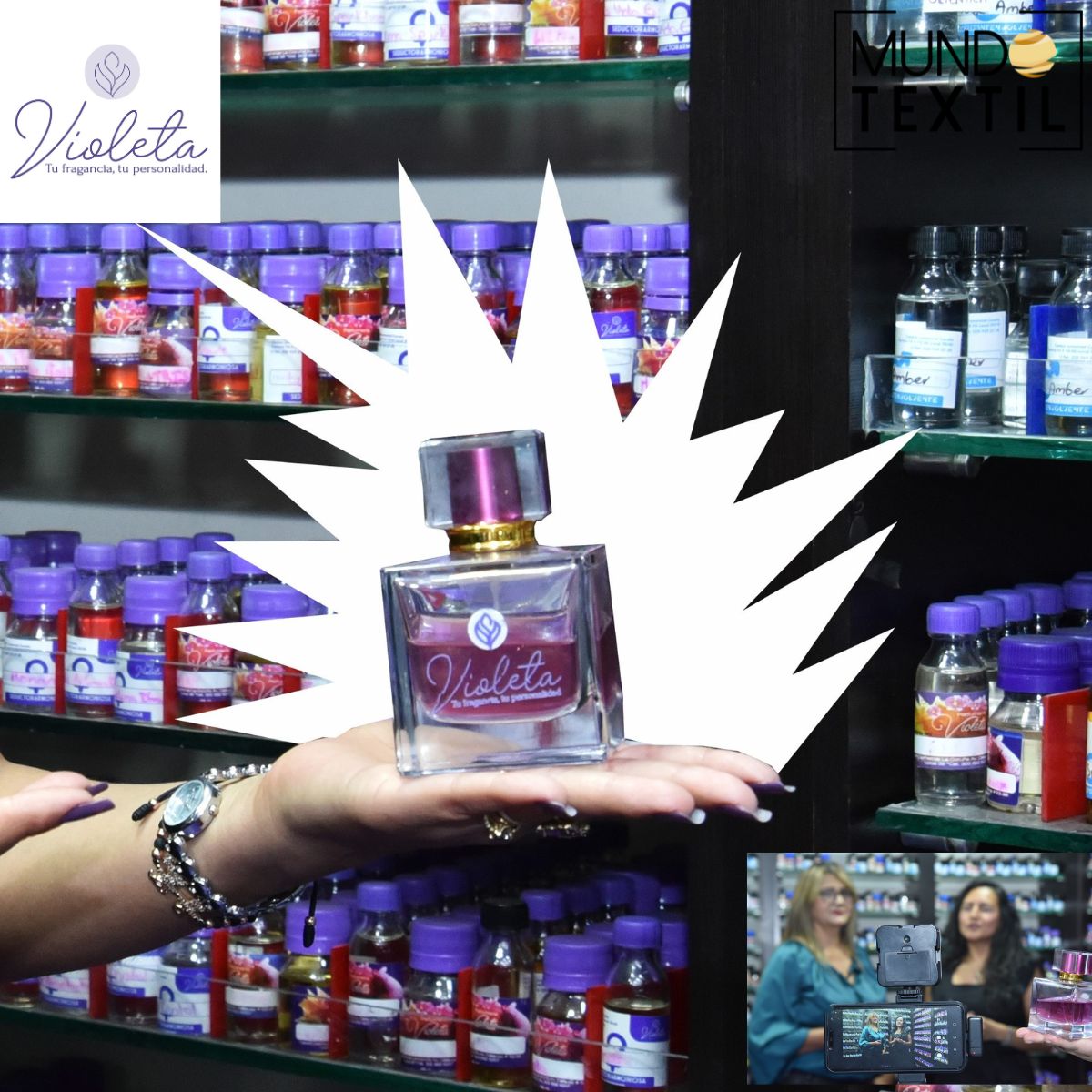 Perfumería Violeta: experiencias olfativas que dejan huella - Mundo Textil